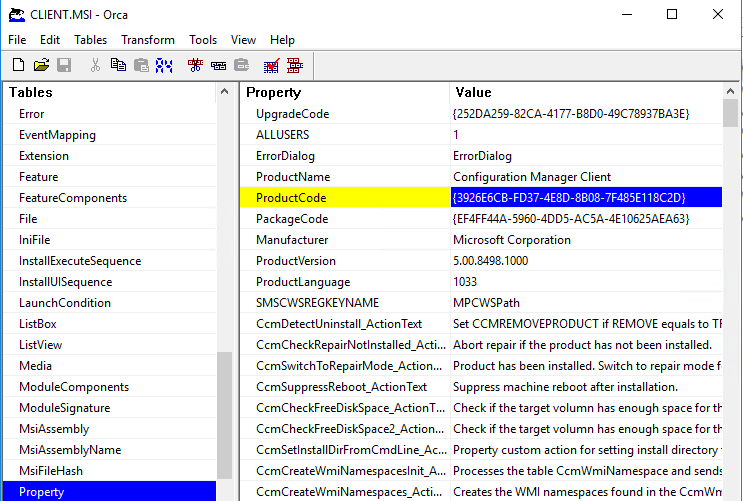 SCCM Report for All Product Codes on a Site Server - fkylewright.com